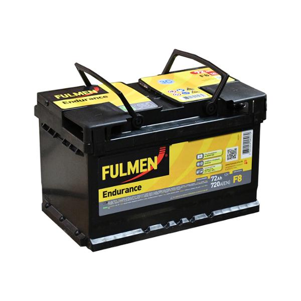 BATTERIE AUTO ENDURANCE F8 FULMEN