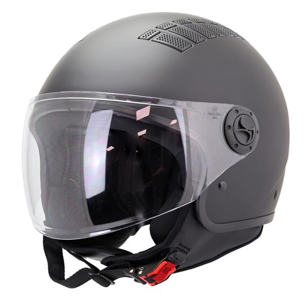 CASQUE JET PURE NOIR MAT TS